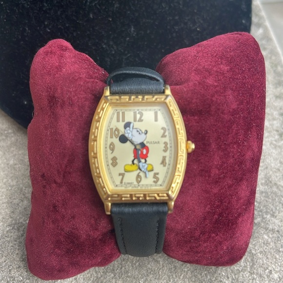 Pulsar | Jewelry | Vintage Mickey Mouse Pulsar Watch | Poshmark